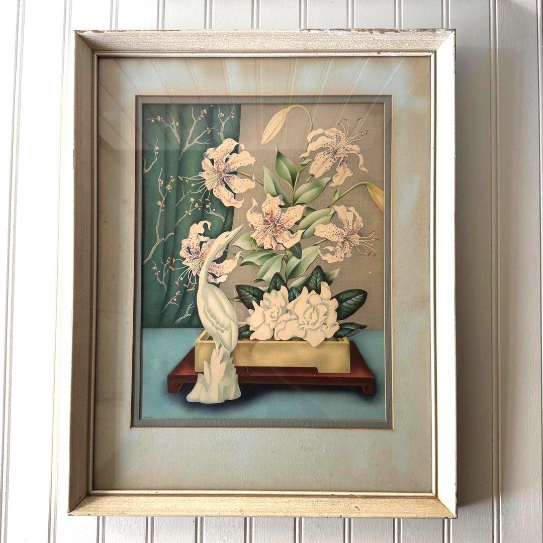 Vintage Framed GOES Art Print: 1940s Wall Decor - Etsy