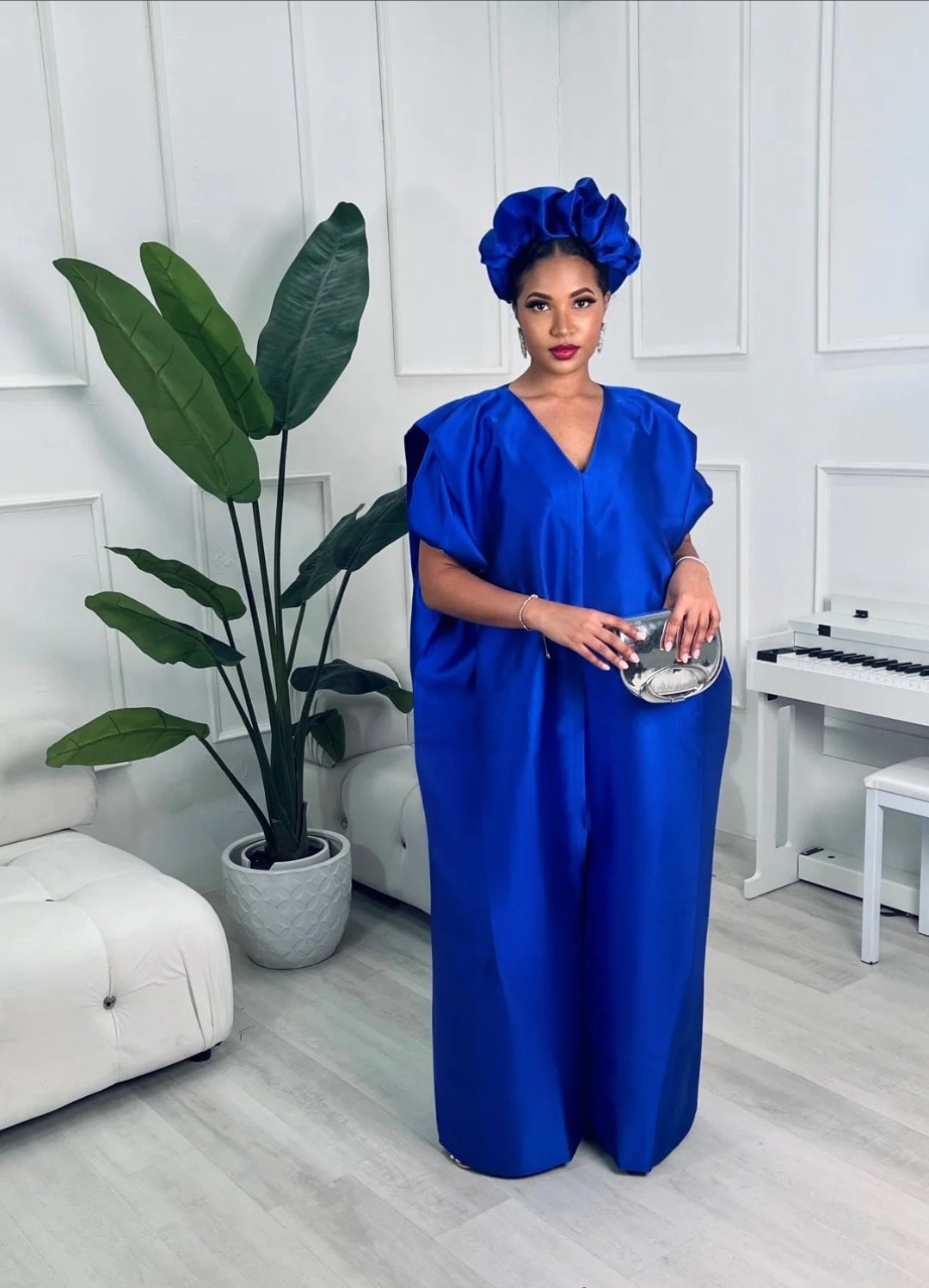 Green Bubu, Maxi Boubou Dress, Women Bubu Caftan, Green Bubu Dress ...