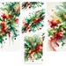 Watercolor Christmas Digital Paper: Festive Scrapbook Pages (digital ...