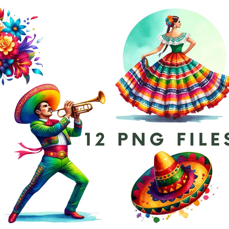 Ballet Folklorico Svg - Etsy