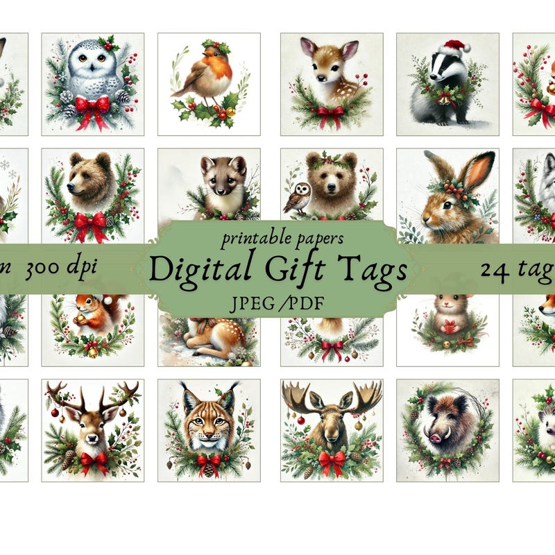 Woodland Gift Tags - 60+ Gift Ideas for 2026