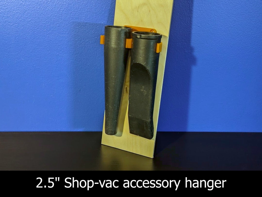 2.5" Shop Vacuum Accessory Hanger - Wall Mount - Etsy