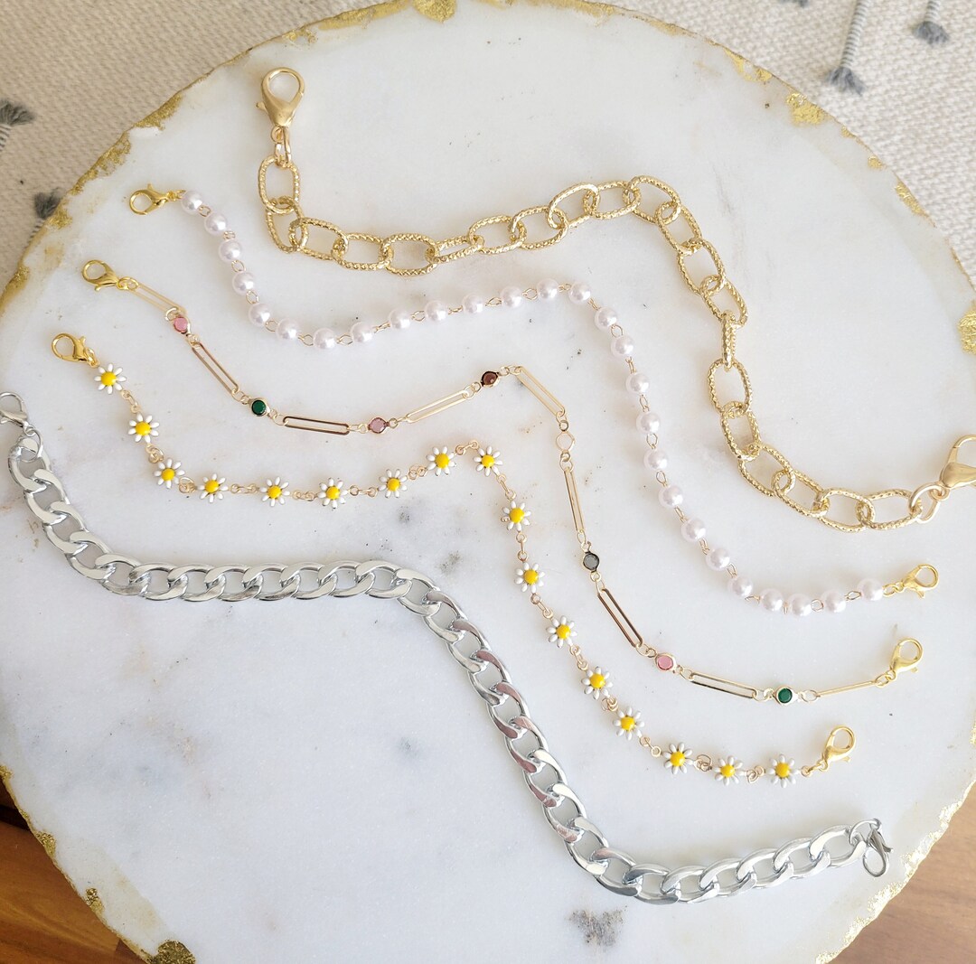 Gold Silver Sunflower Jewel Trucker Hat Chain - Etsy