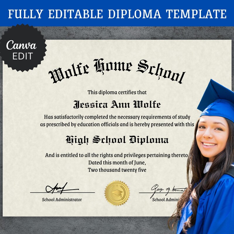 Diploma Svg - Etsy