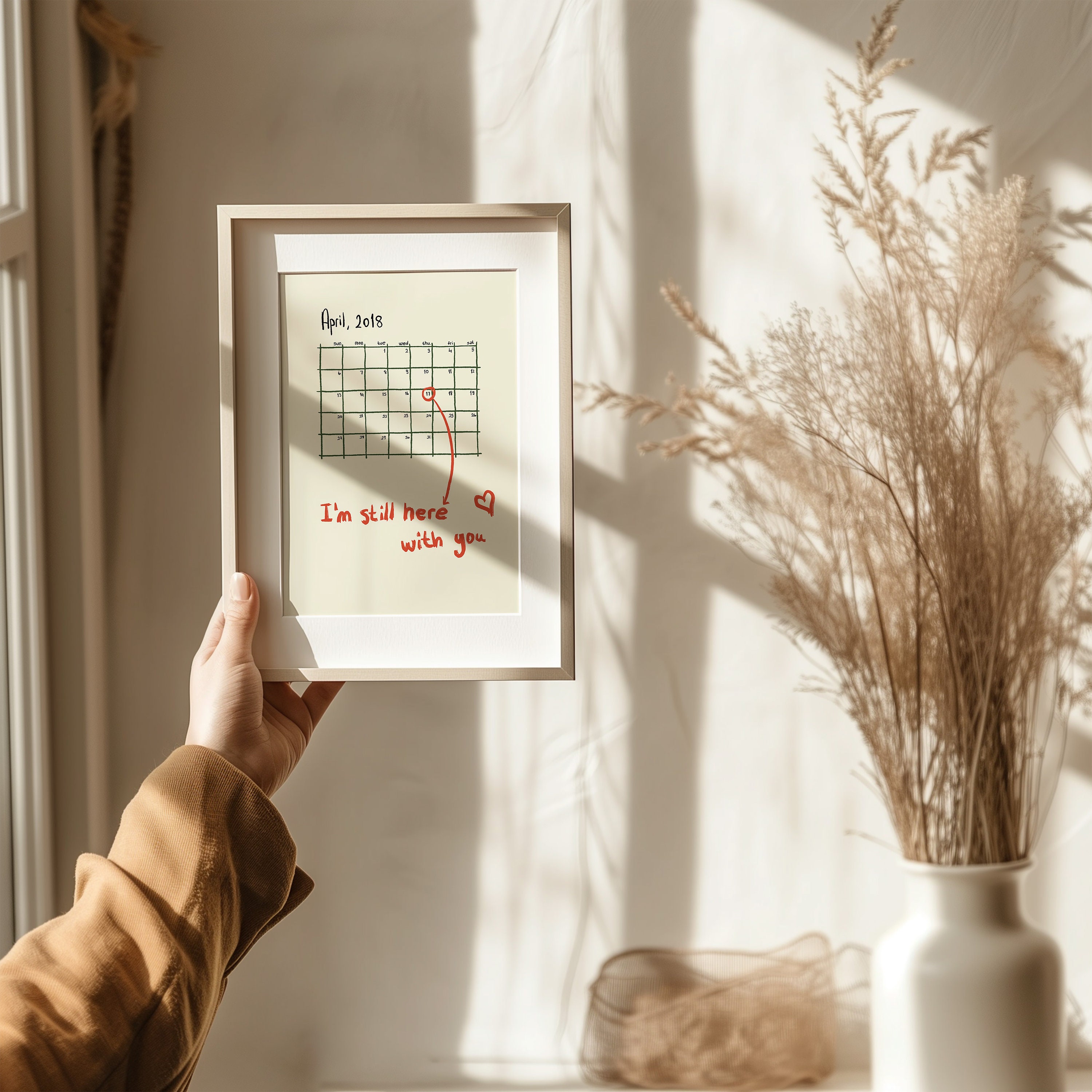 Custom Calendar, Personalized Meet Day, Birthday, Anniversary, Digital ...