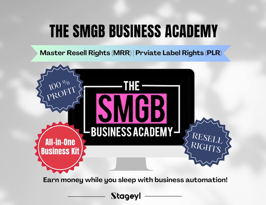 The SMGB Digital Marketing Course | Digital Marketing | MRR Course ...