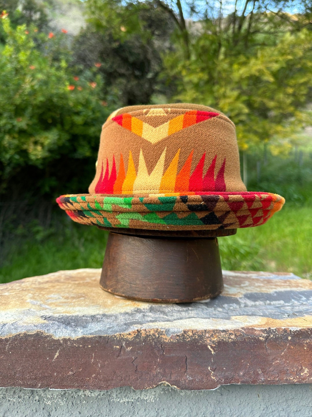 1930's Rare Pendleton® Bucket Hat L-XL - Etsy