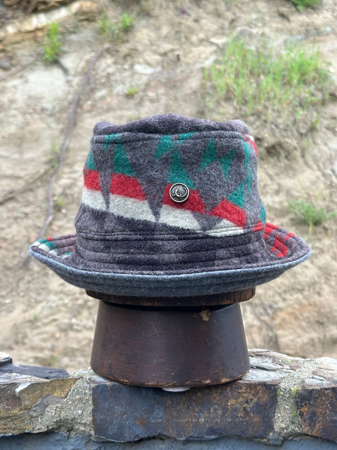 1920's Rare Pendleton® Bucket Hat L-XL - Etsy
