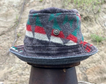 1930's Rare Pendleton® Bucket Hat L-XL - Etsy