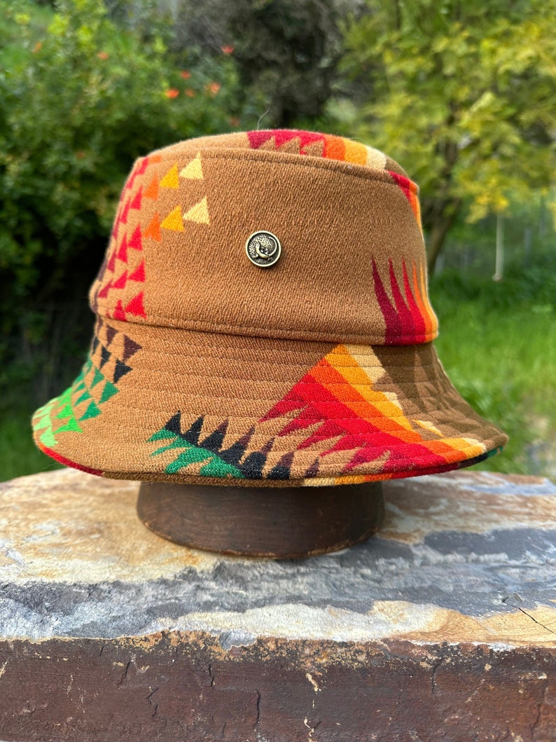 1930's Rare Pendleton® Bucket Hat L-XL - Etsy