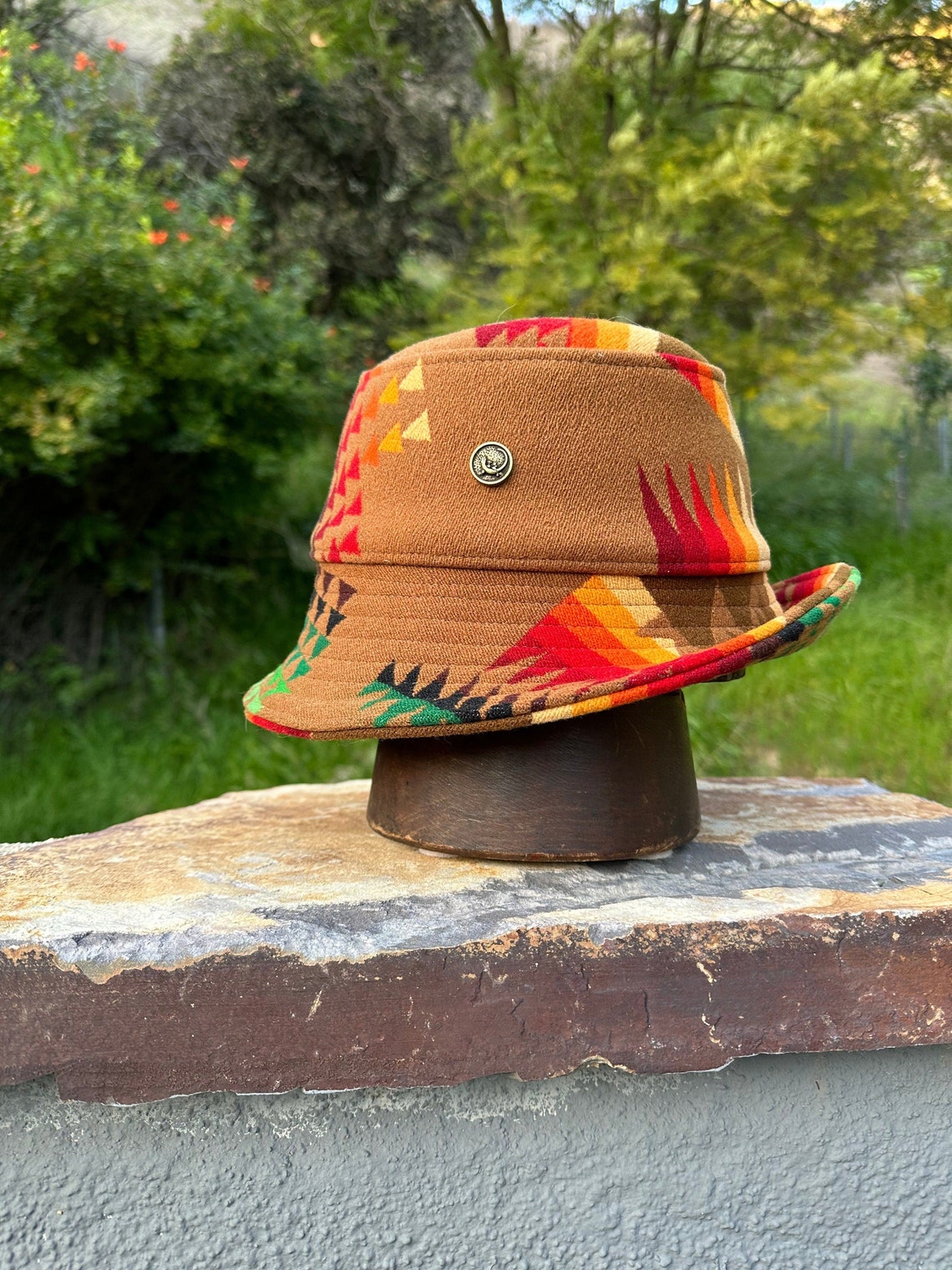 1930's Rare Pendleton® Bucket Hat L-XL - Etsy