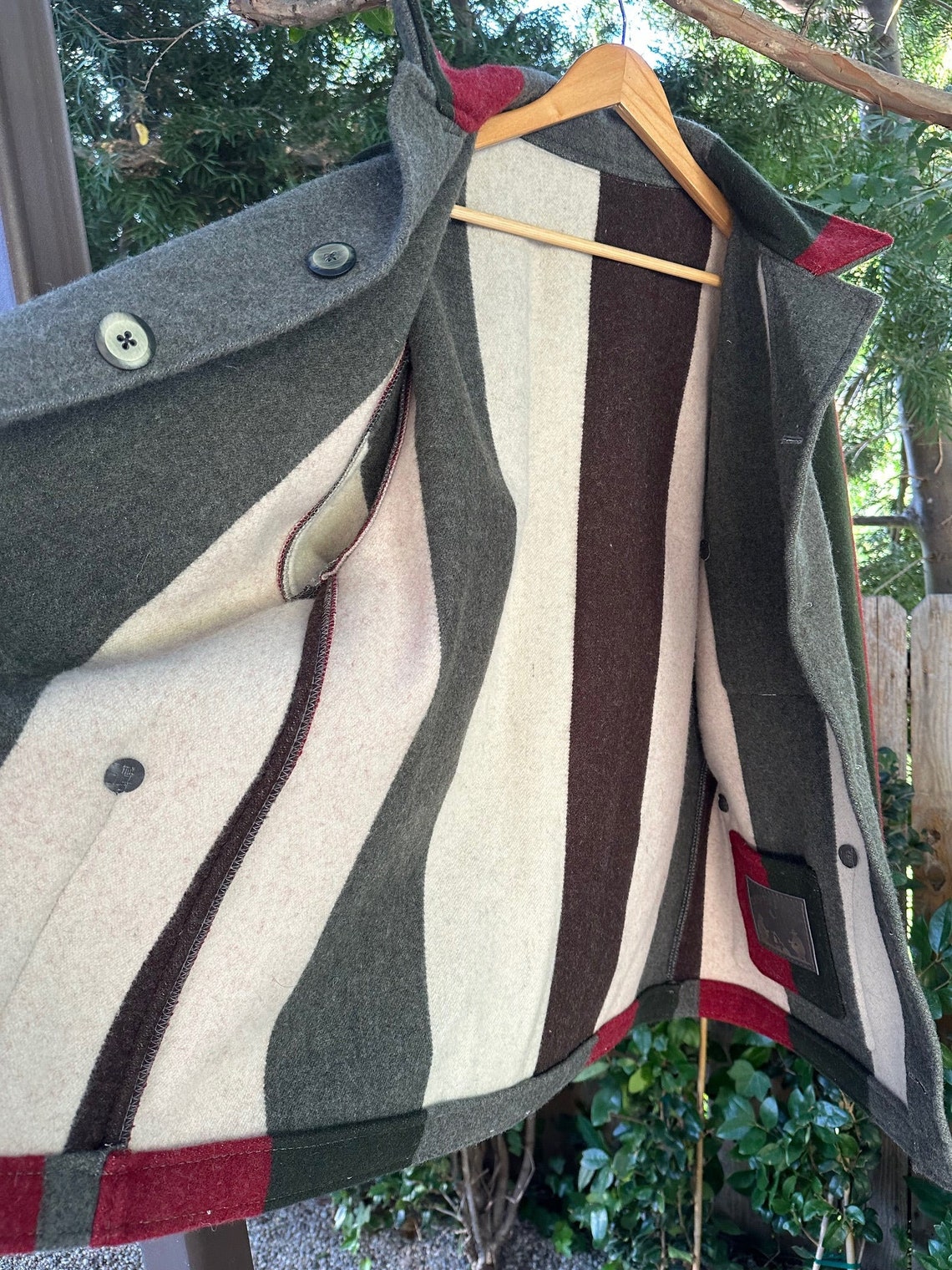 Campfire Coat Pendleton® Weavers Choice Stripe - Etsy