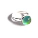 Adjustable Mood Ring Sterling Silver With Color Changing Mood - Etsy
