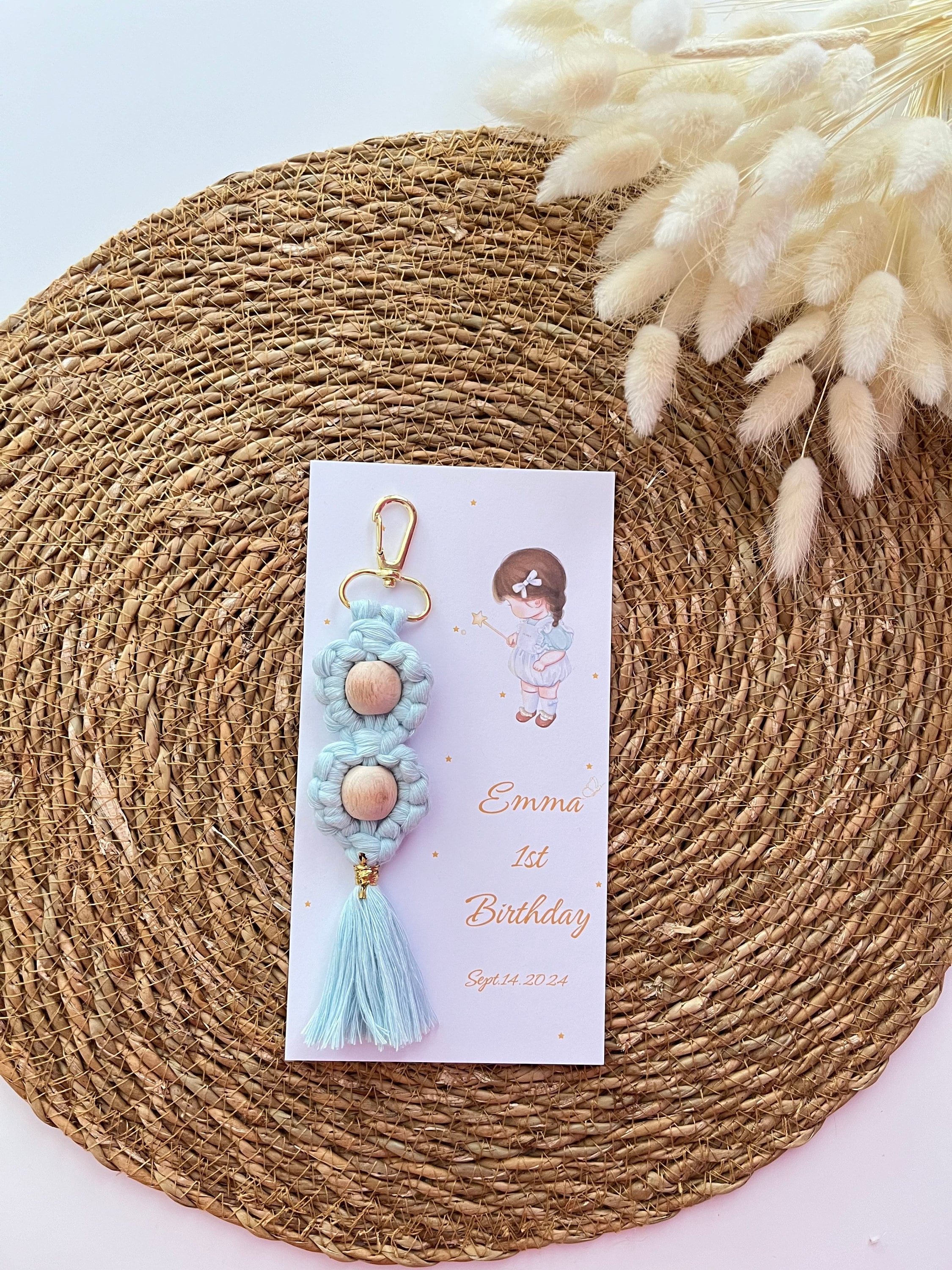 First Birthday Party Favors, First Birthday Keychain Favors, First ...