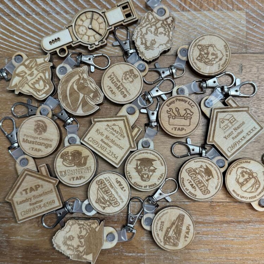 Custom NFC Keychains Add Your Brand Logo & Name Tap NFC Keychain Tap to ...