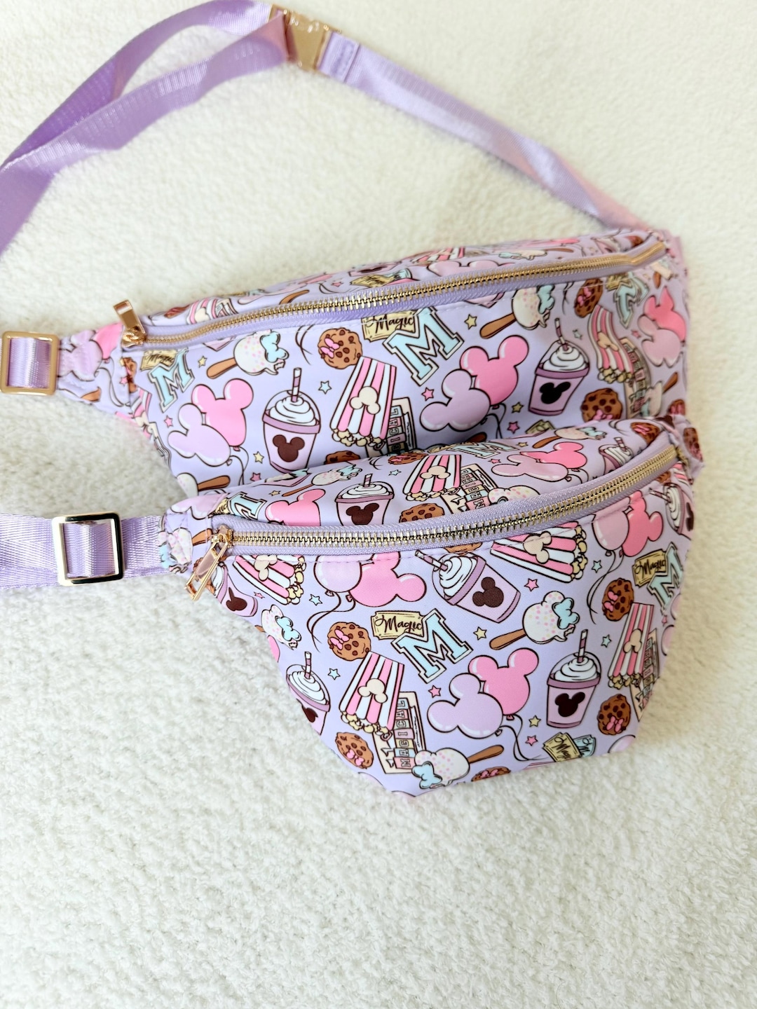 Magical Mouse Snacks XL Jumbo and Kids Size Bum Bag Belt Bag Fanny Pack ...