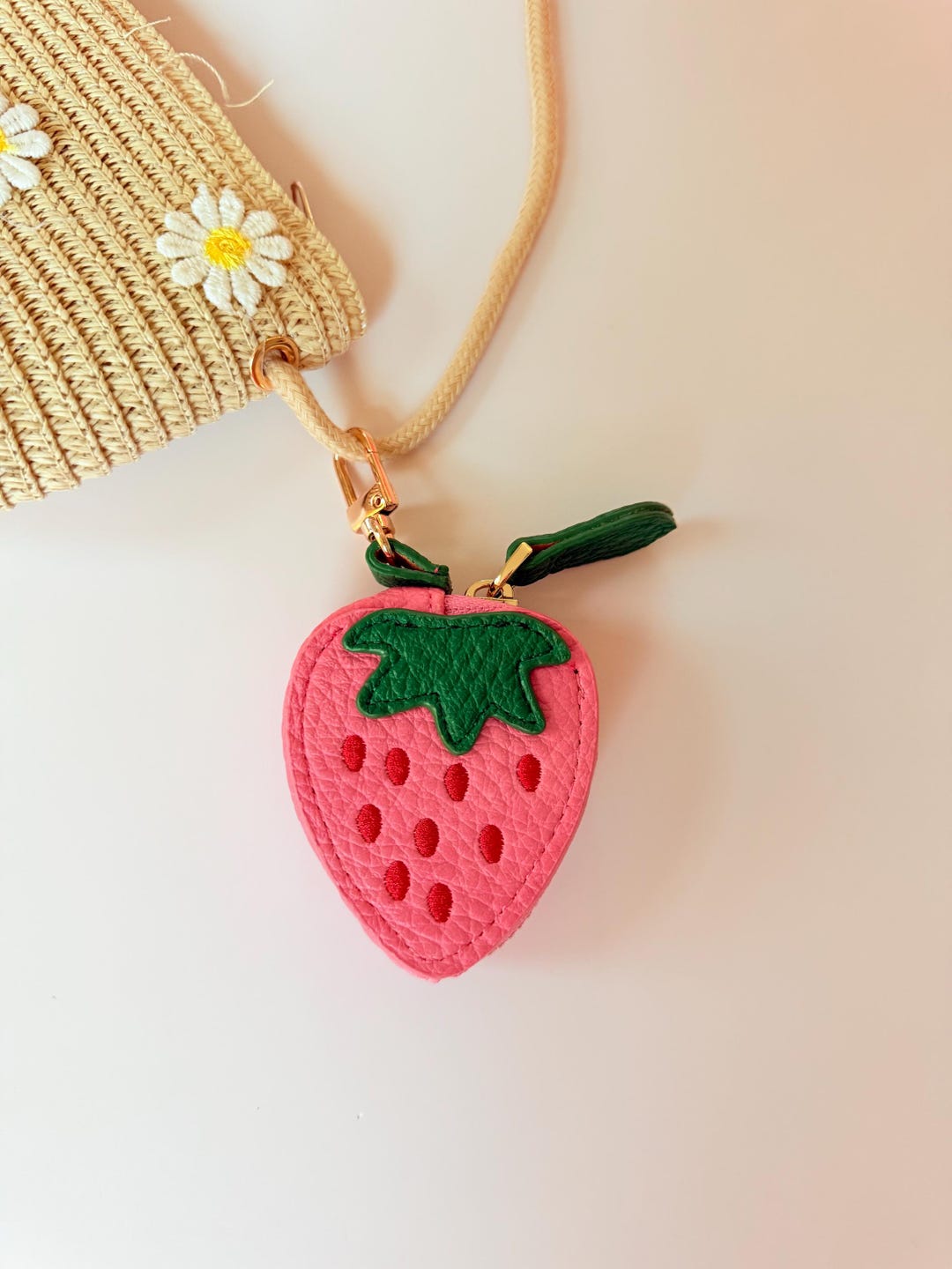 Strawberry Coin Purse Keychain - Coin Purse - Strawberry Accessories ...