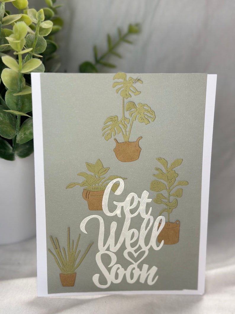 Get Well Soon Greeting Card - Etsy
