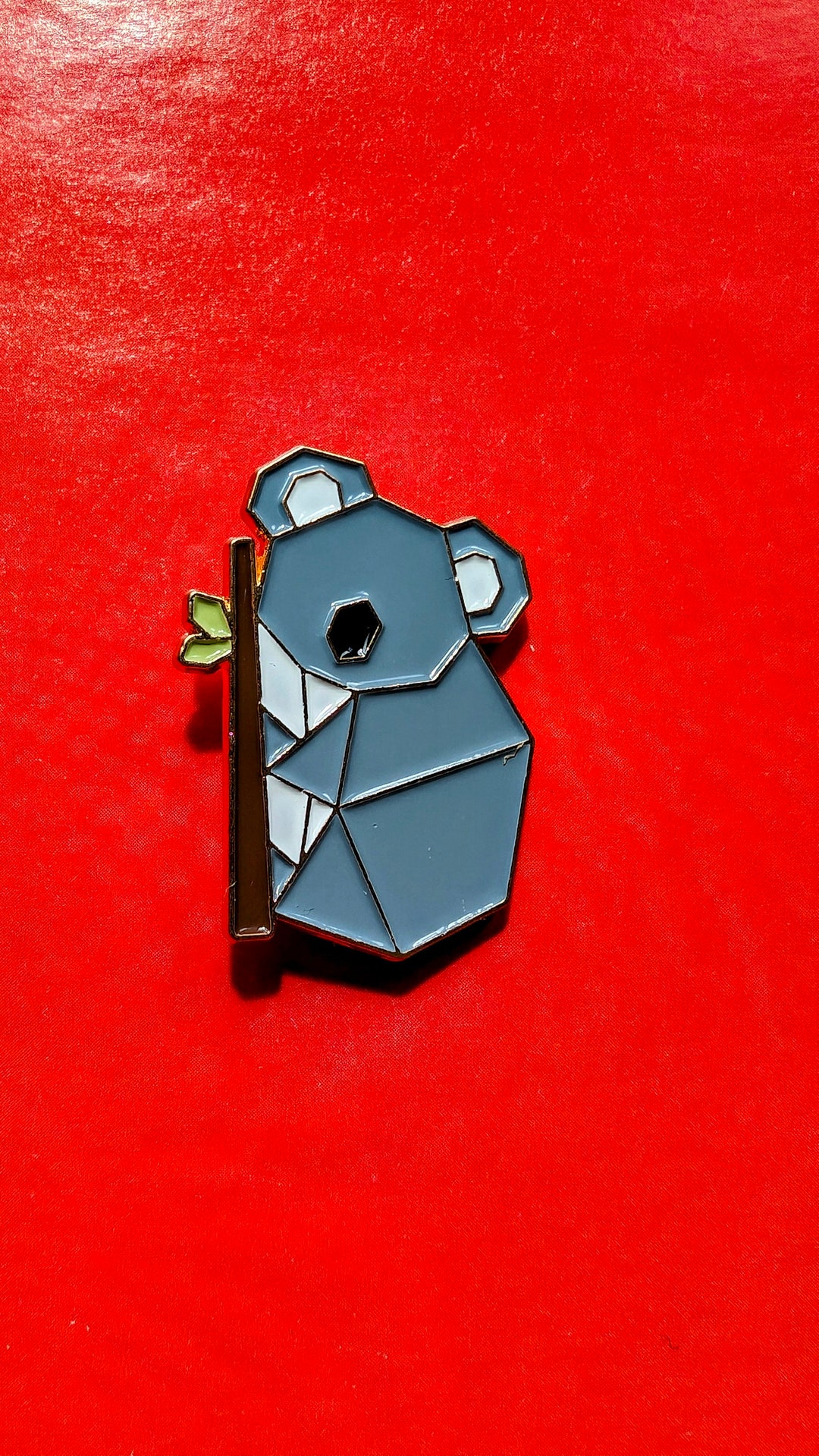 Origami Koala Pin Badge Animal Lover Lapel Brooch Pastel Aesthetic ...