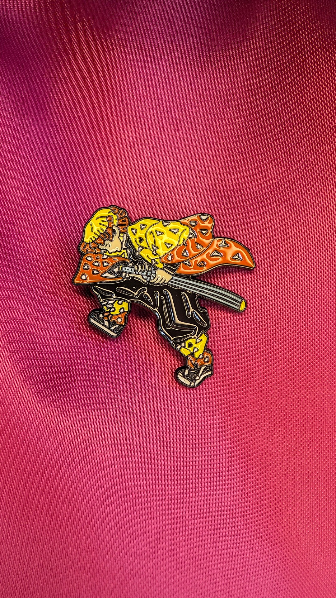Zenitsu Agatsuma Enamel Pin Perfect for Anime and Demon Slayer Fans - Etsy