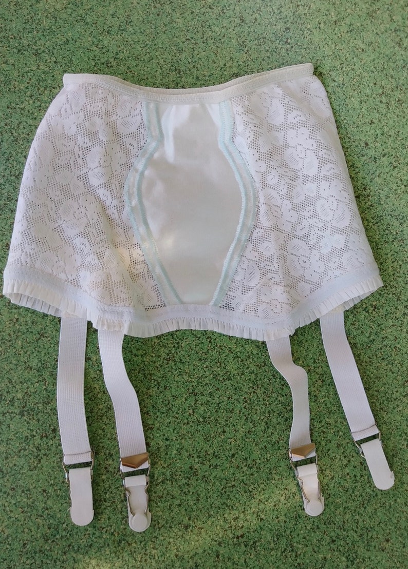Vintage 1960s Garter Belt Open Bottom Girdle Sz X Small Etsy