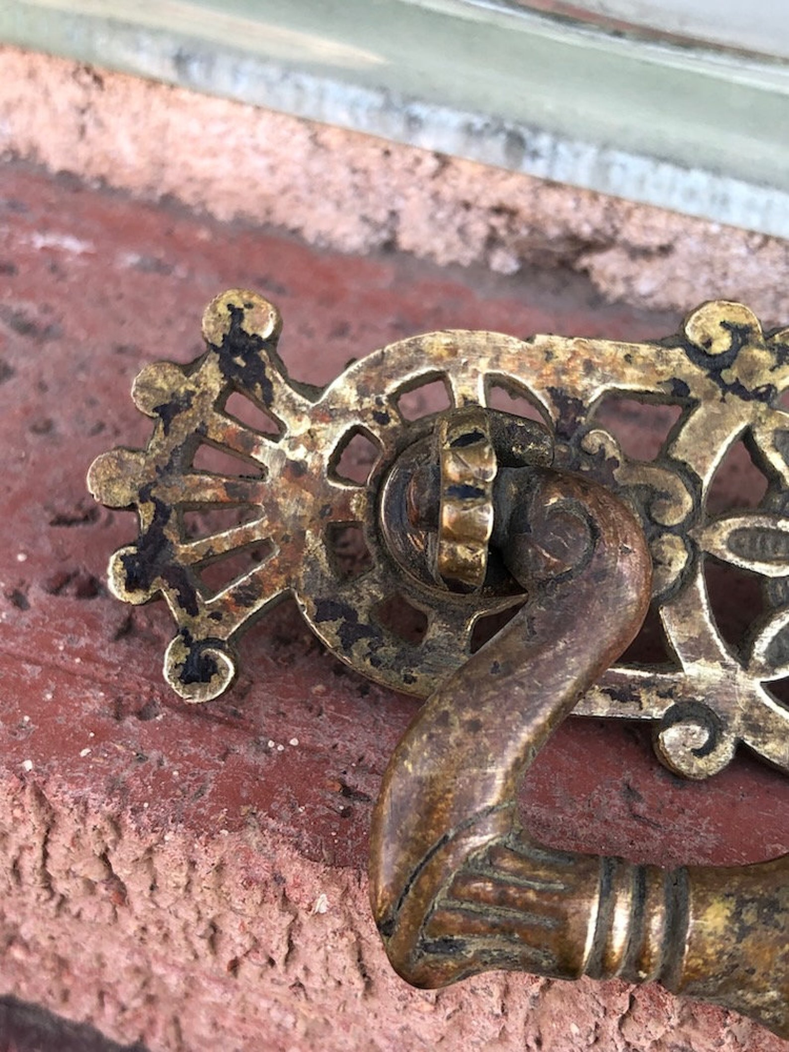 Vintage 1890s Ornate Victorian Drawer Pulls Handles 2 CT - Etsy