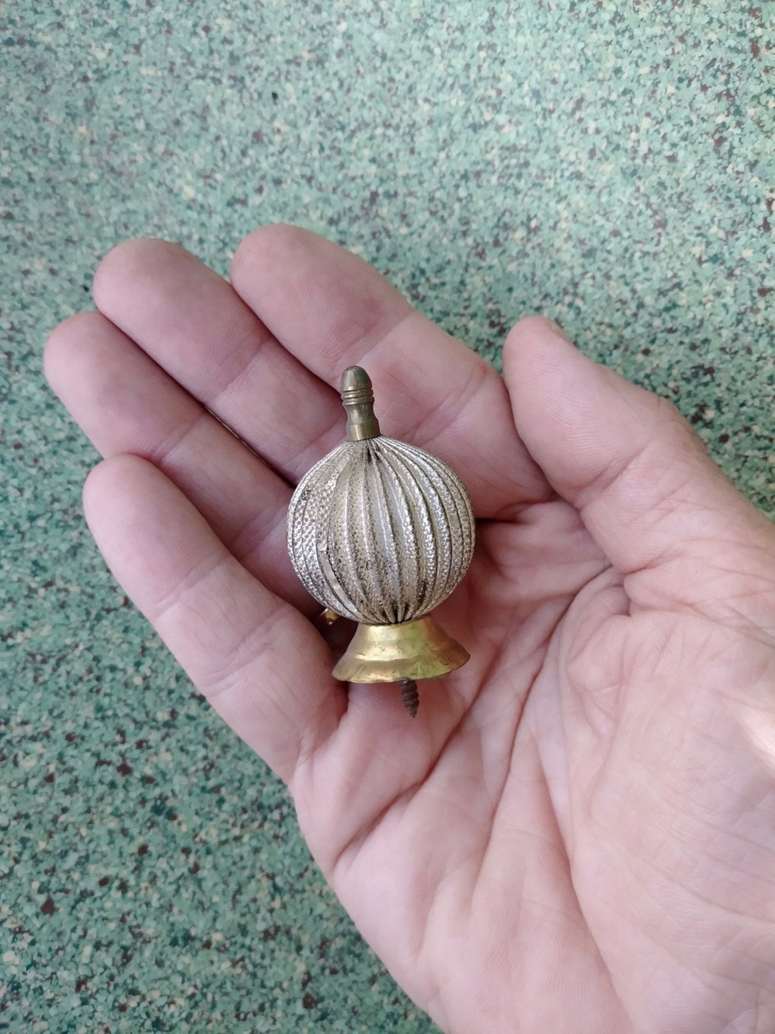 Vintage 1900s Drapery Finials for Curtain Rods Set of 6 | Etsy