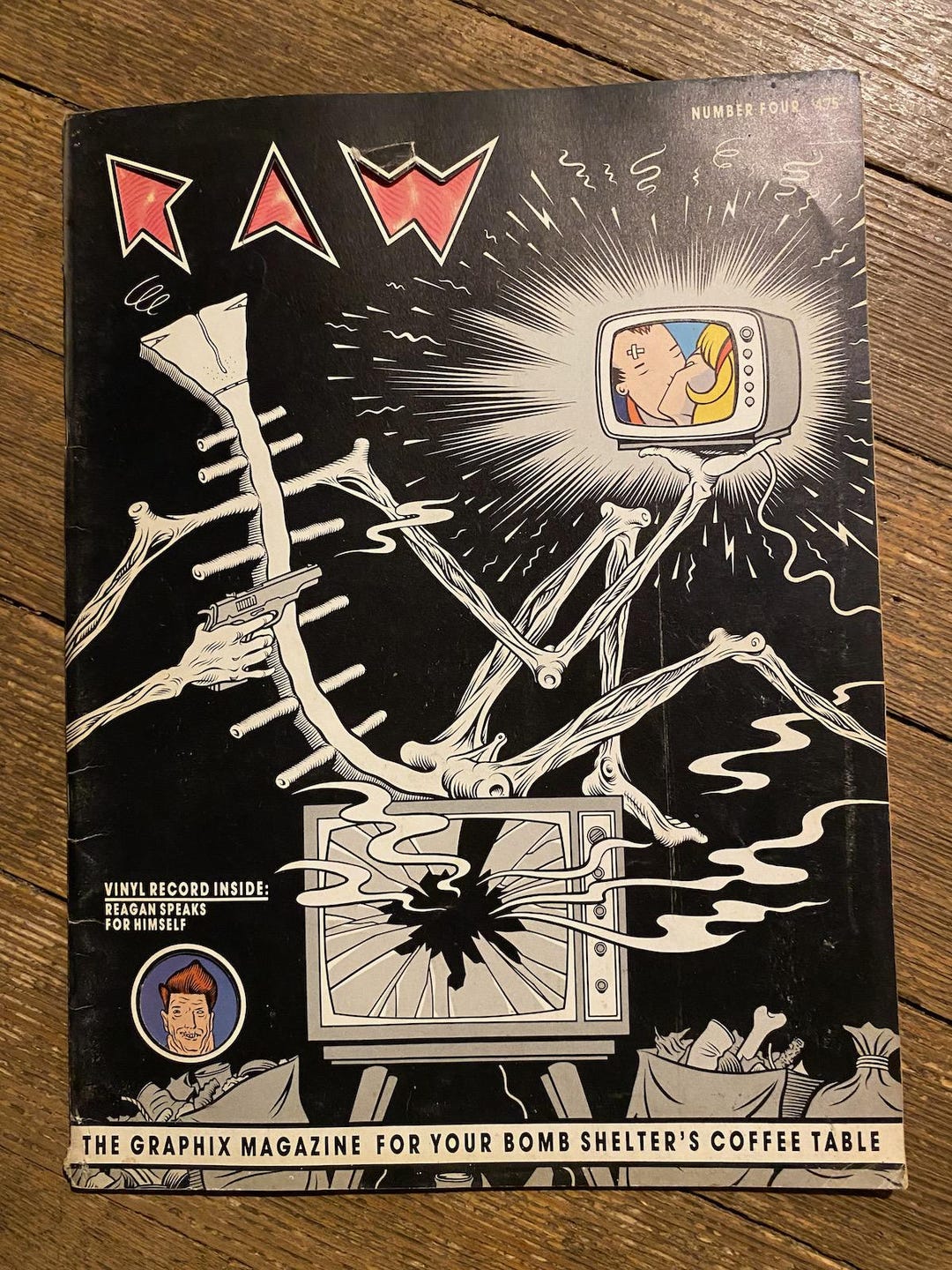 VTG 1980s Raw Graphix Magazine Number 4 1982 for Your Bomb Shelter's ...
