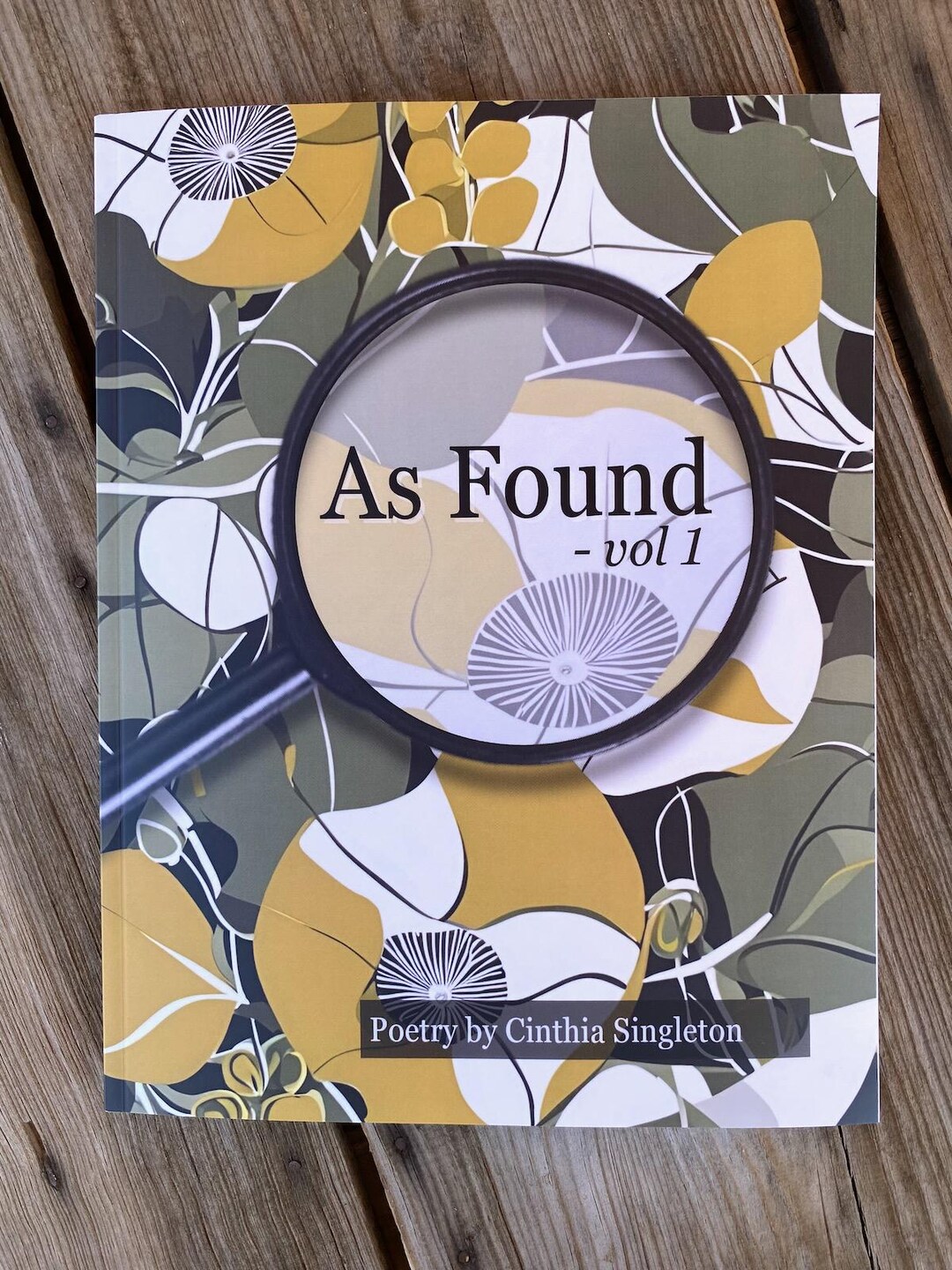 Poetry Book as Found - Vol 1 Poetry by Cinthia Singleton - Etsy