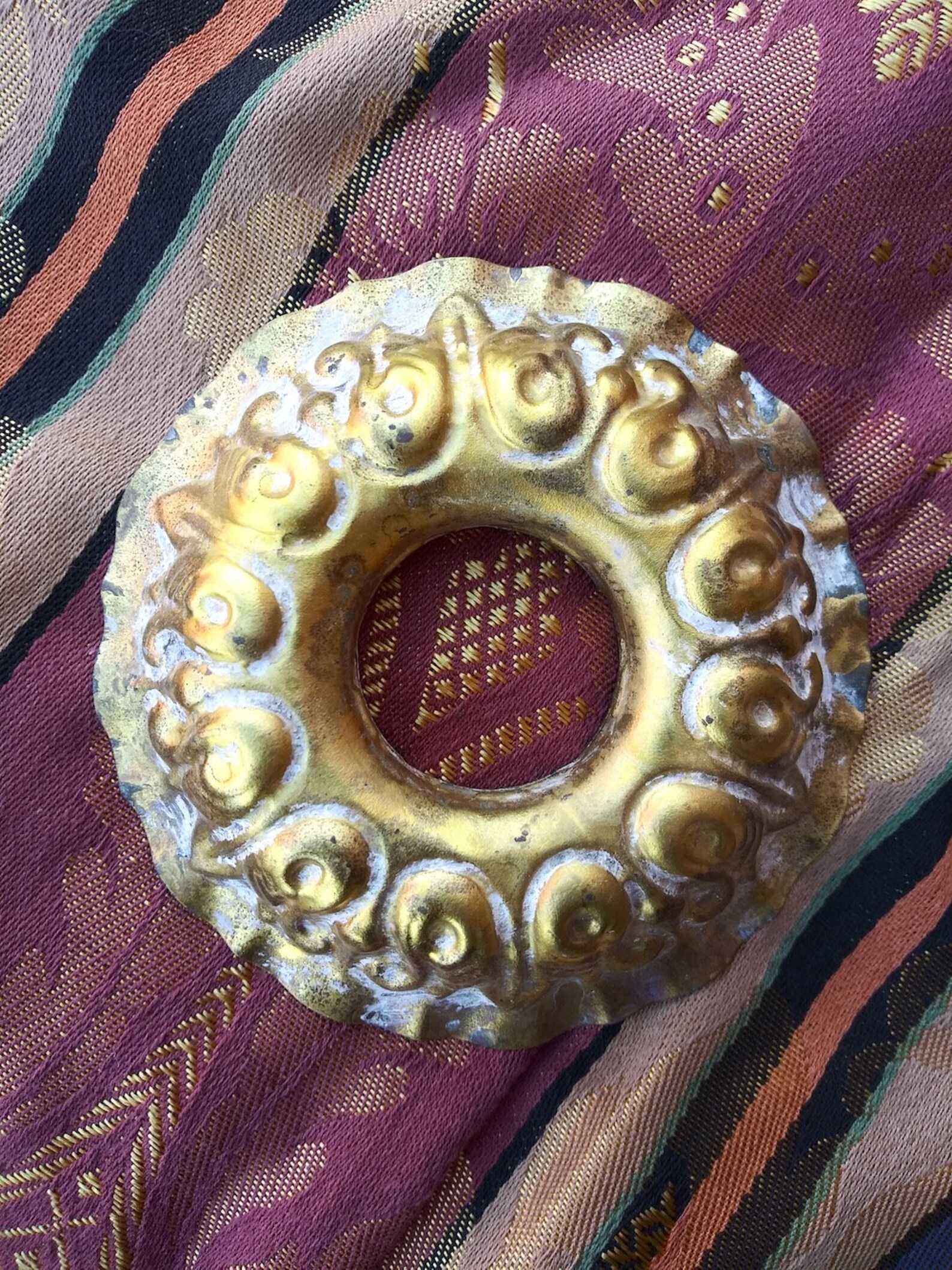 Vintage 1920s Brass Socket Collars Bobeches 5 Ct | Etsy