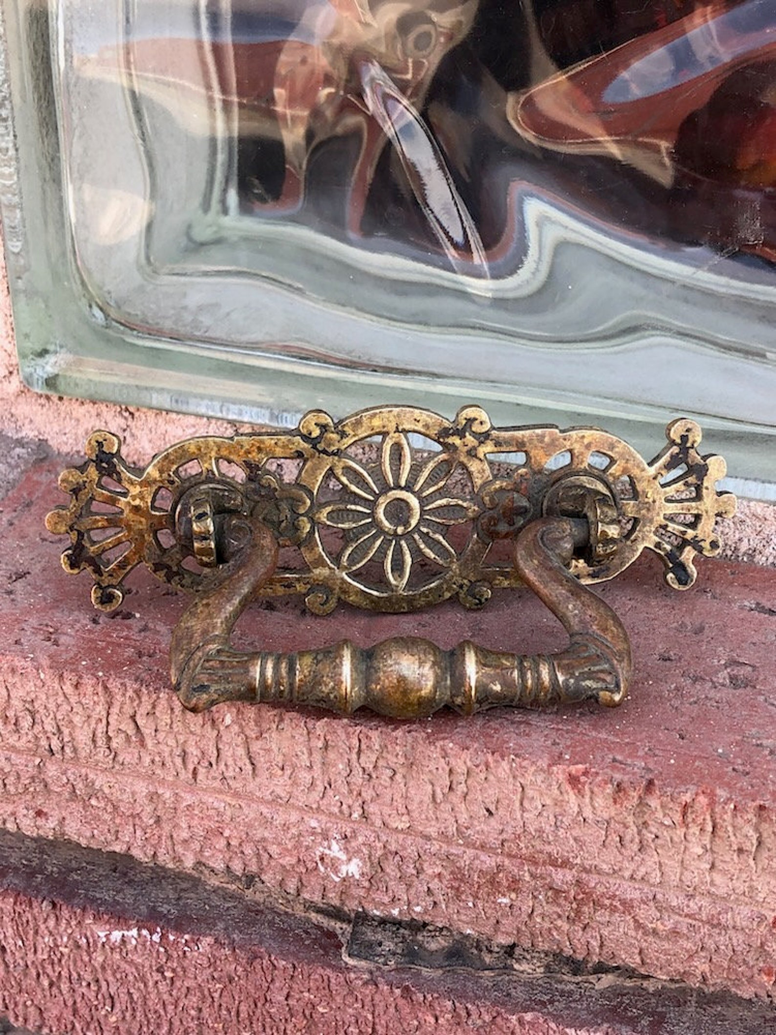 Vintage 1890s Ornate Victorian Drawer Pulls Handles 2 CT - Etsy