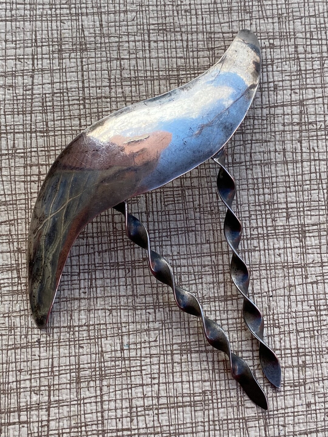 Vintage 1960s Sterling Silver Hair Comb by Mexican Silversmith - Etsy