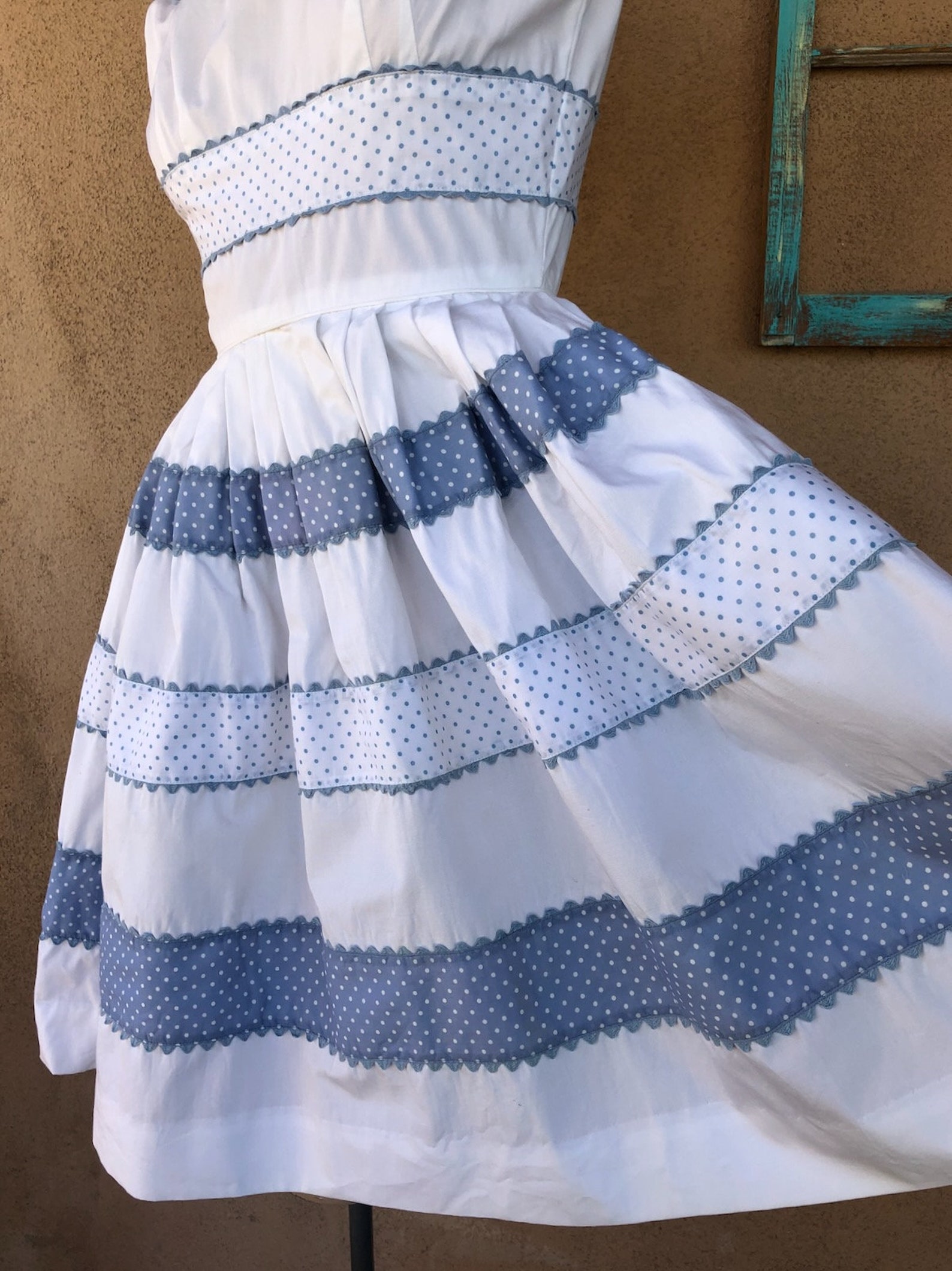 Vintage 1960s Rick Rack Sundress Dress Sz Xs W23.5 - Etsy