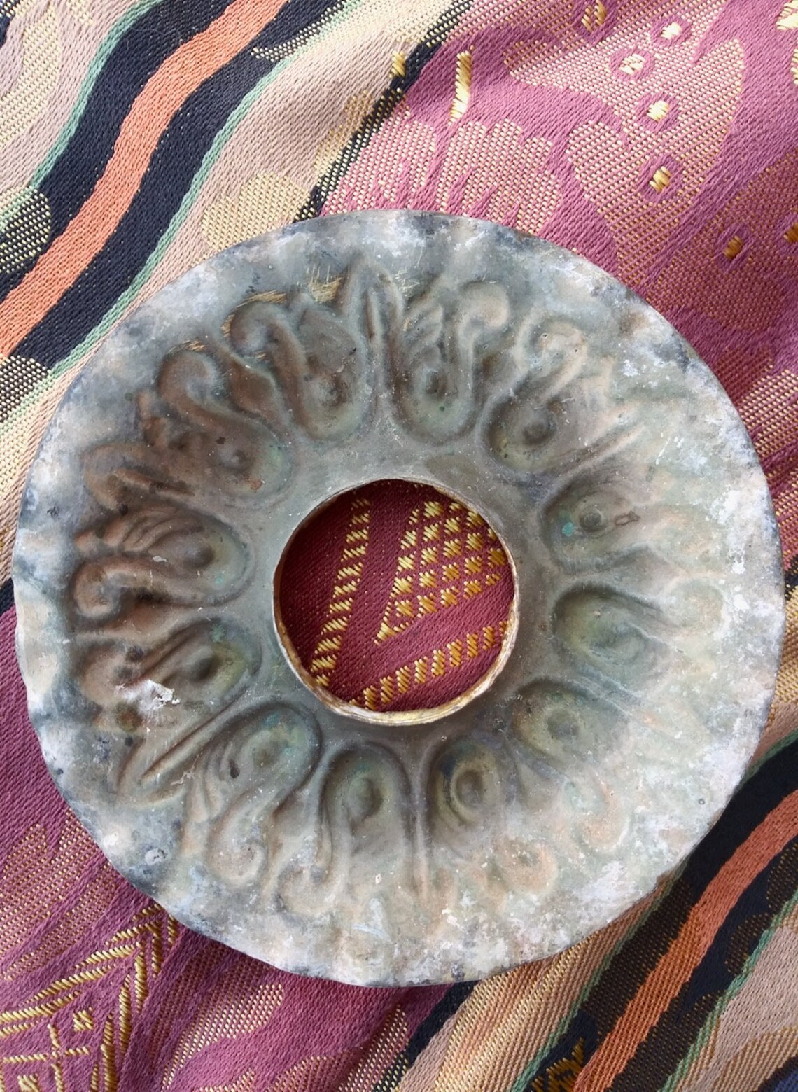 Vintage 1920s Brass Socket Collars Bobeches 5 Ct | Etsy