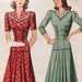 Vintage 1940s Dress Pattern Simplicity 4227 Sz S B30 - Etsy