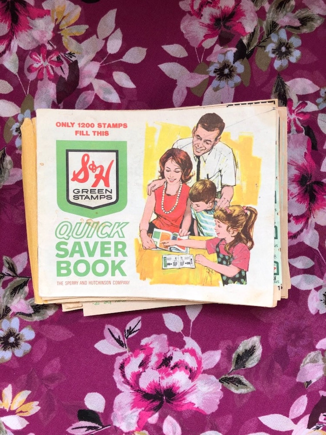 Vintage 1960s 1970s S&H Green Stamps Books LOT - Etsy