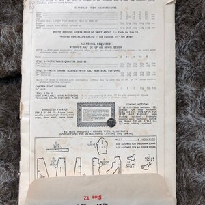 Vintage 1940s Dress Pattern Simplicity 4227 Sz S B30 - Etsy