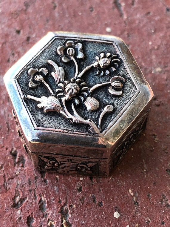 Vintage sterling silver octagonal - Gem