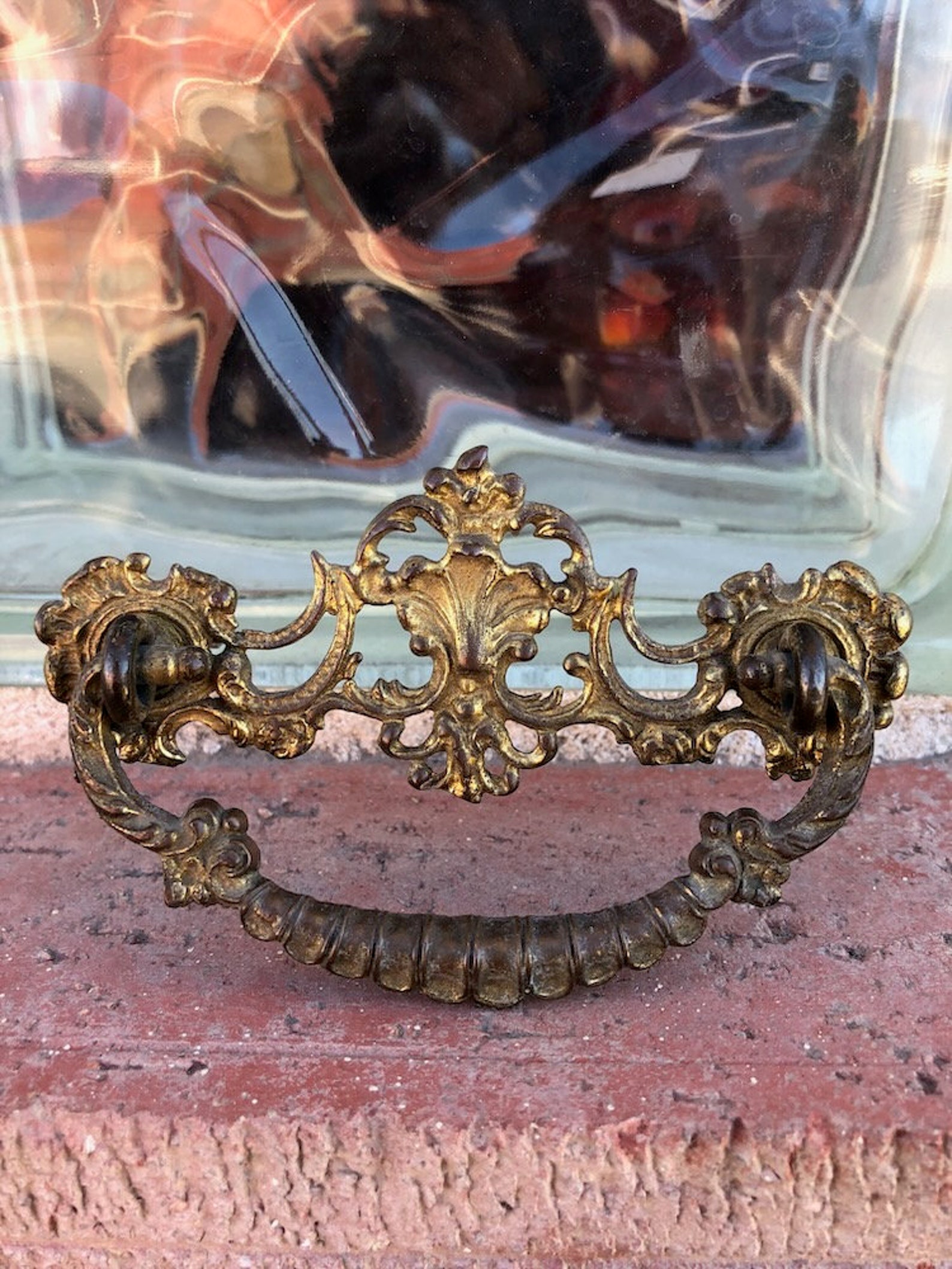 Vintage 1890s Ornate Victorian Drawer Pulls Handles 8 CT - Etsy