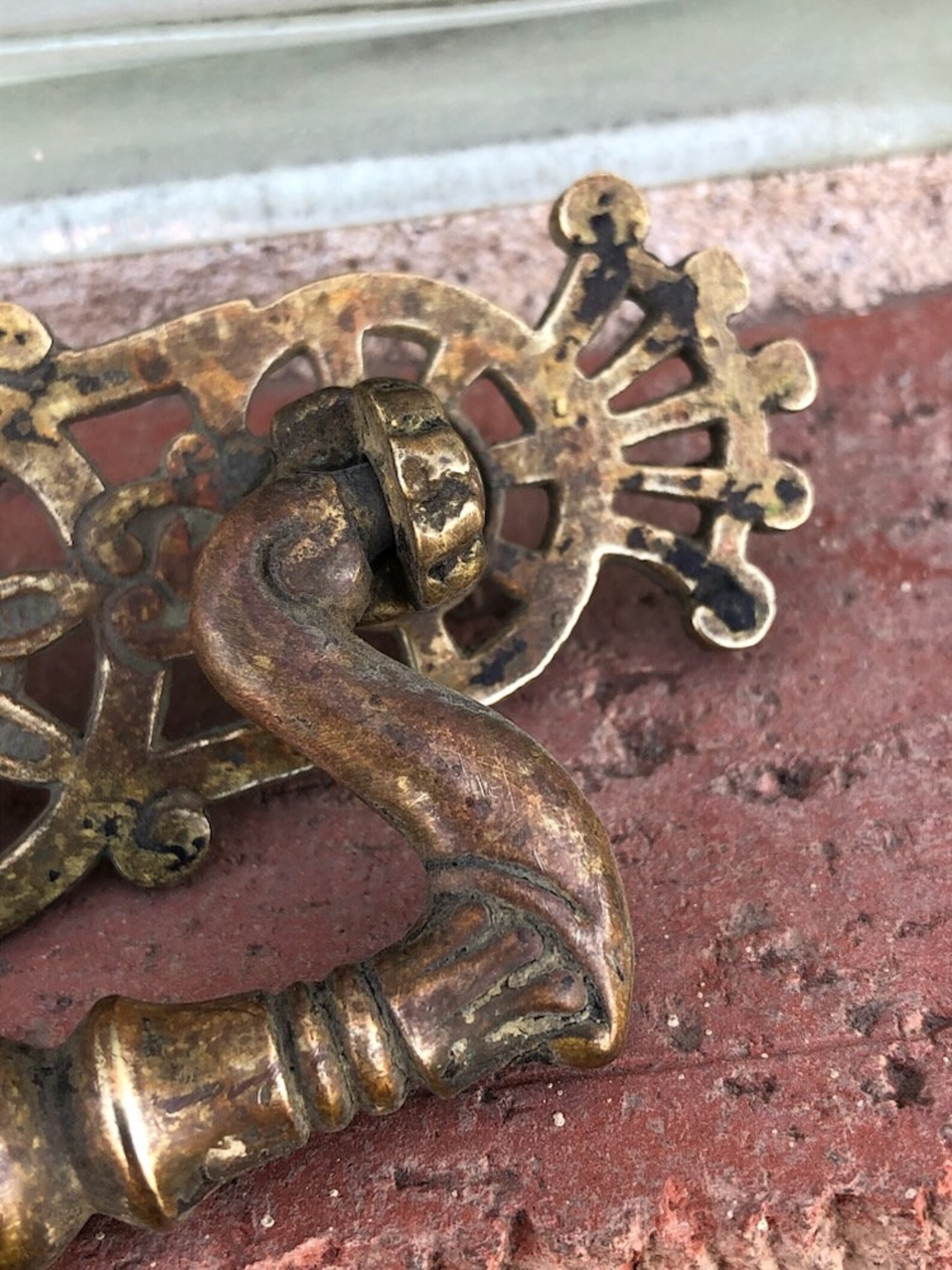 Vintage 1890s Ornate Victorian Drawer Pulls Handles 2 CT - Etsy