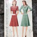 Vintage 1940s Dress Pattern Simplicity 4227 Sz S B30 - Etsy
