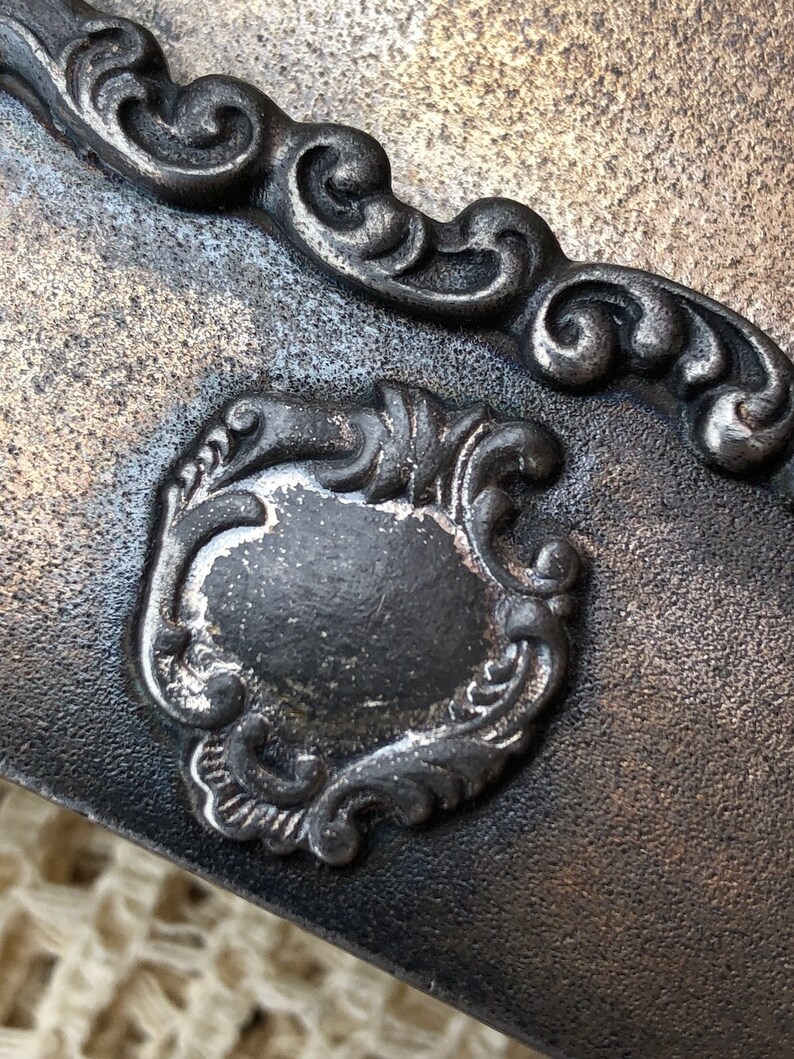 Vintage 1880s Silverplate Business Card Rack Standing Holder - Etsy