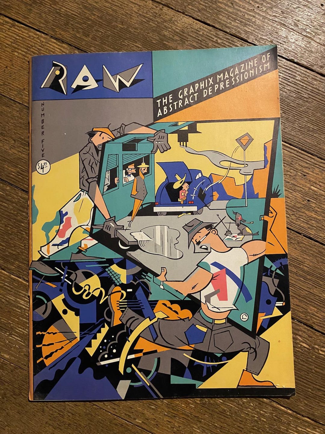 VTG 1980s Raw Graphix Magazine Number 5 1983 Abstract Depressionism - Etsy