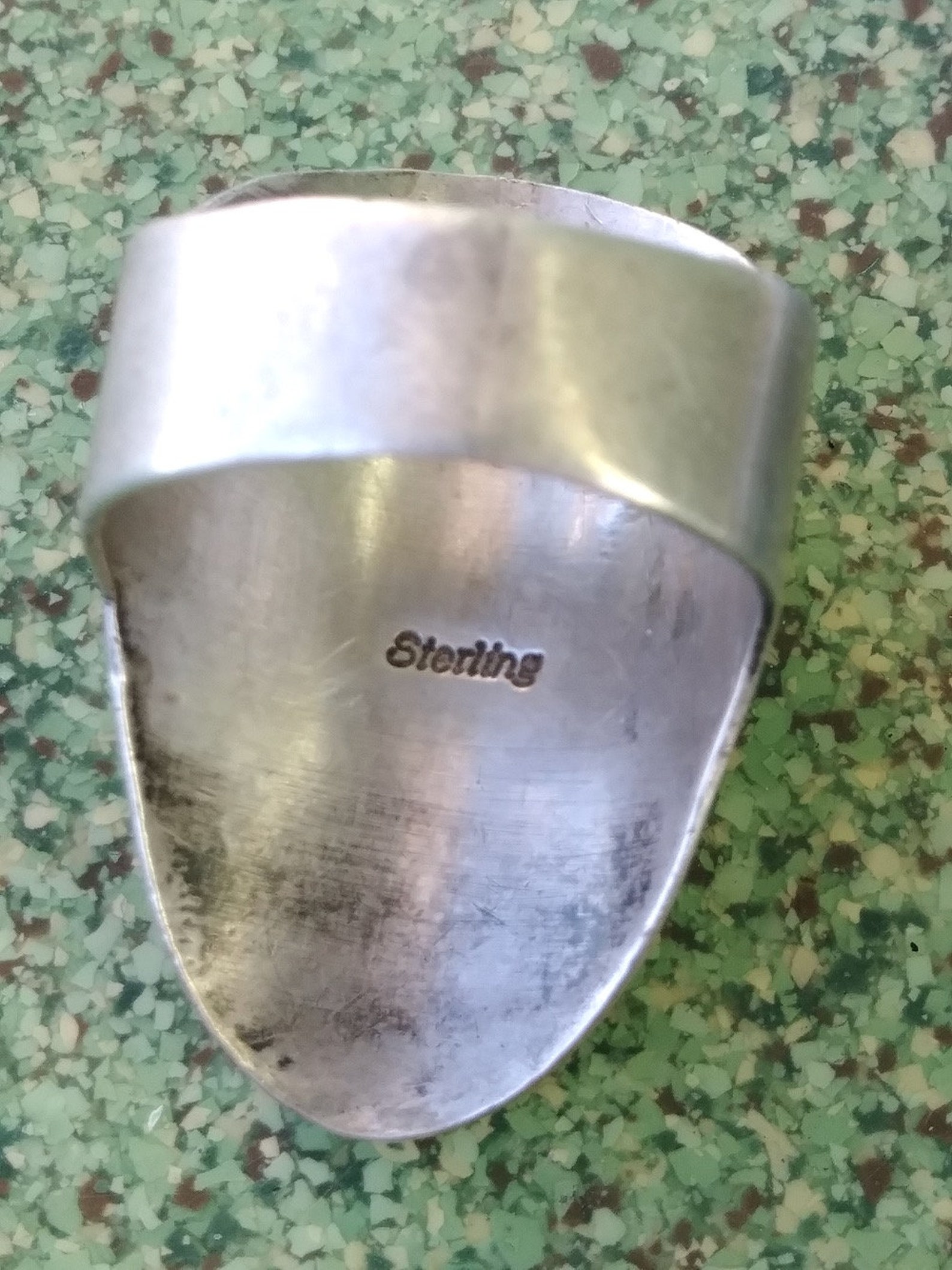 Vintage 1980s Silver Storyteller Ring Native Design Unisex Sz - Etsy