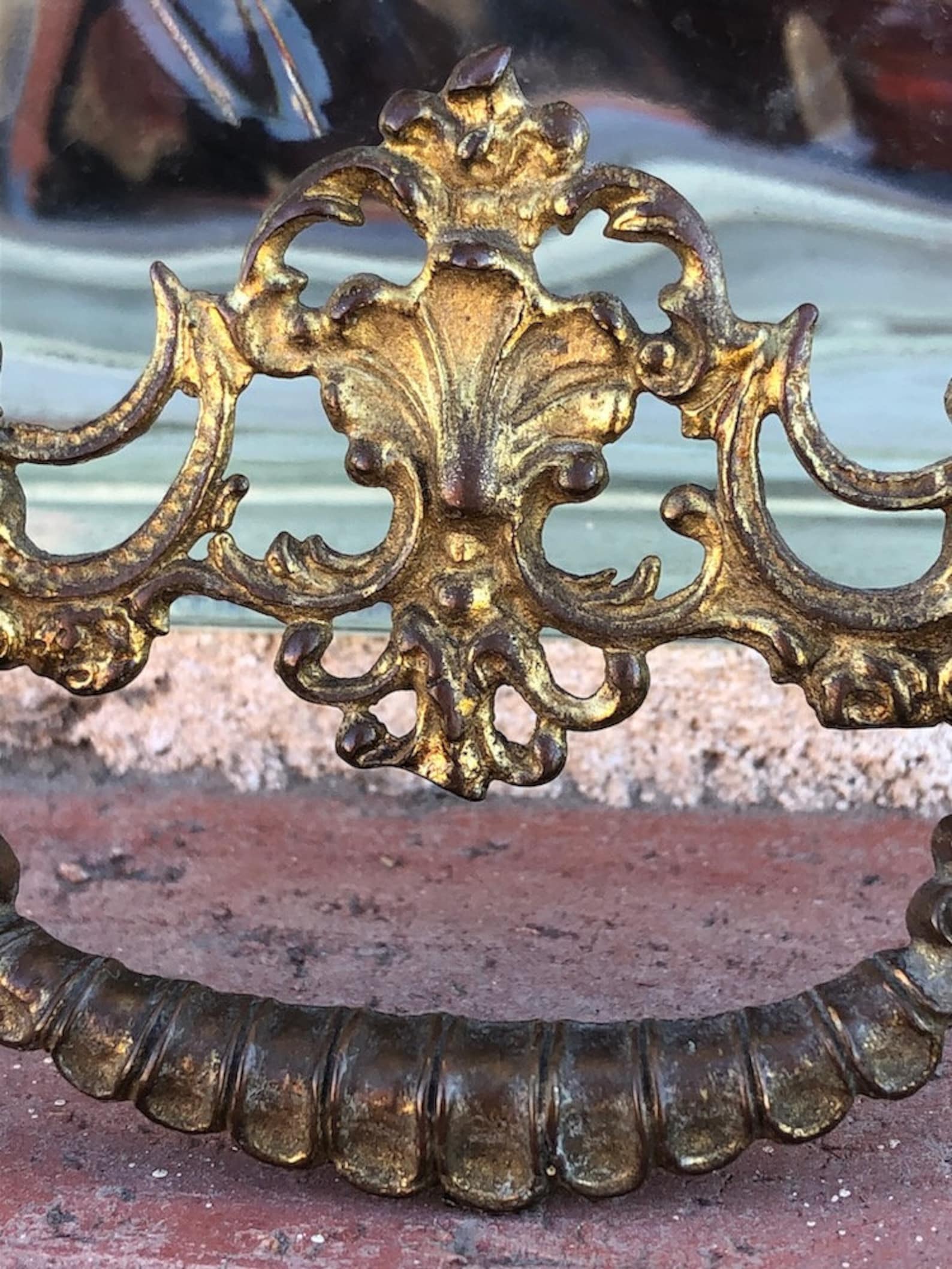 Vintage 1890s Ornate Victorian Drawer Pulls Handles 8 CT | Etsy