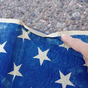 Vintage 1920s Dennison Crepe Paper Flag Stars and Stripes 20 X 10' - Etsy