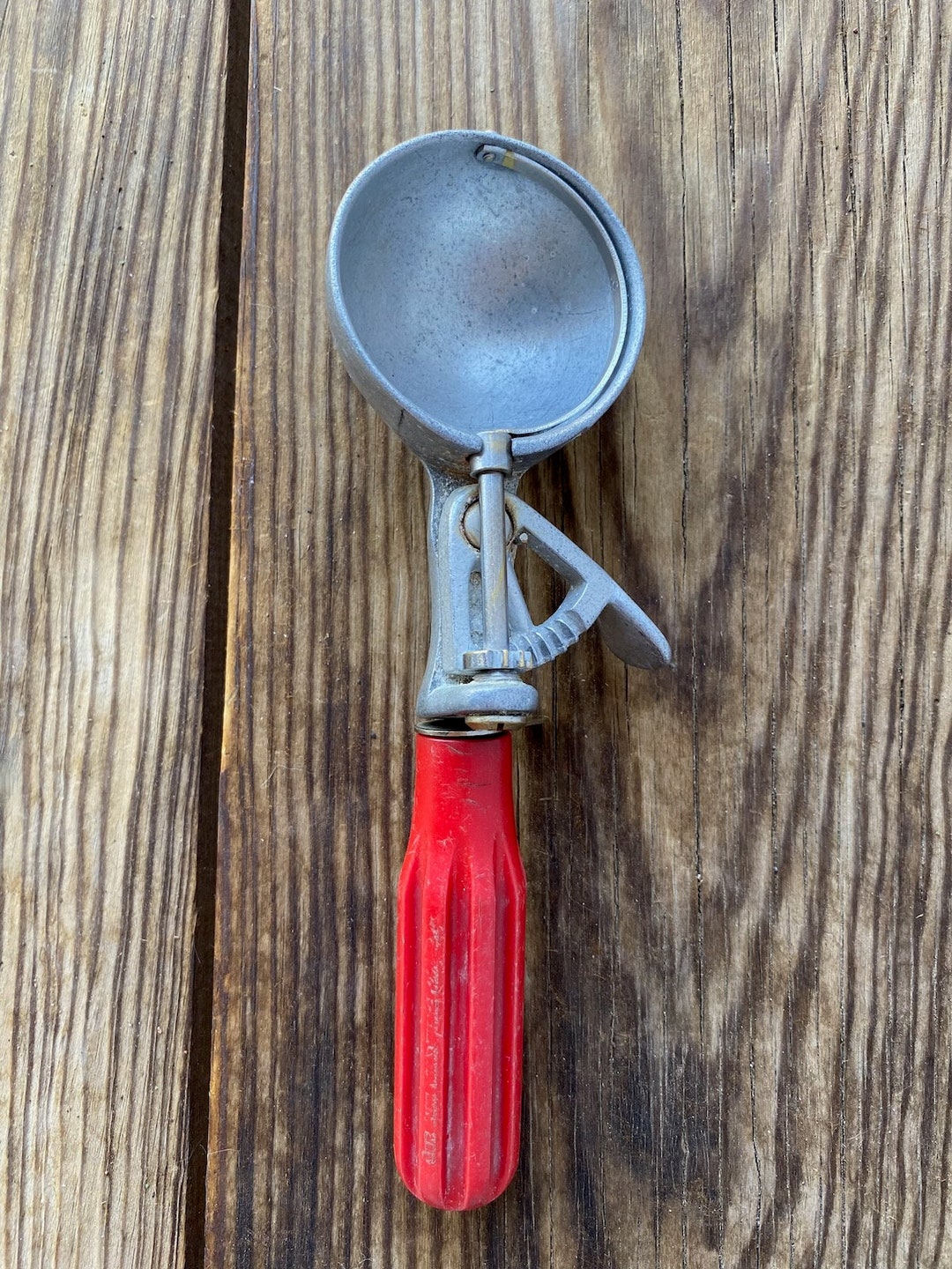 Vintage 1950s Peerless Mechanical Ice Cream Scoop With Red Handle - Etsy