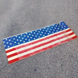 Vintage 1920s Dennison Crepe Paper Flag Stars and Stripes 20 X 10' - Etsy