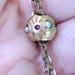 Vintage 1880s Victorian Watch Slide Lariat Necklace Gold Amethyst - Etsy
