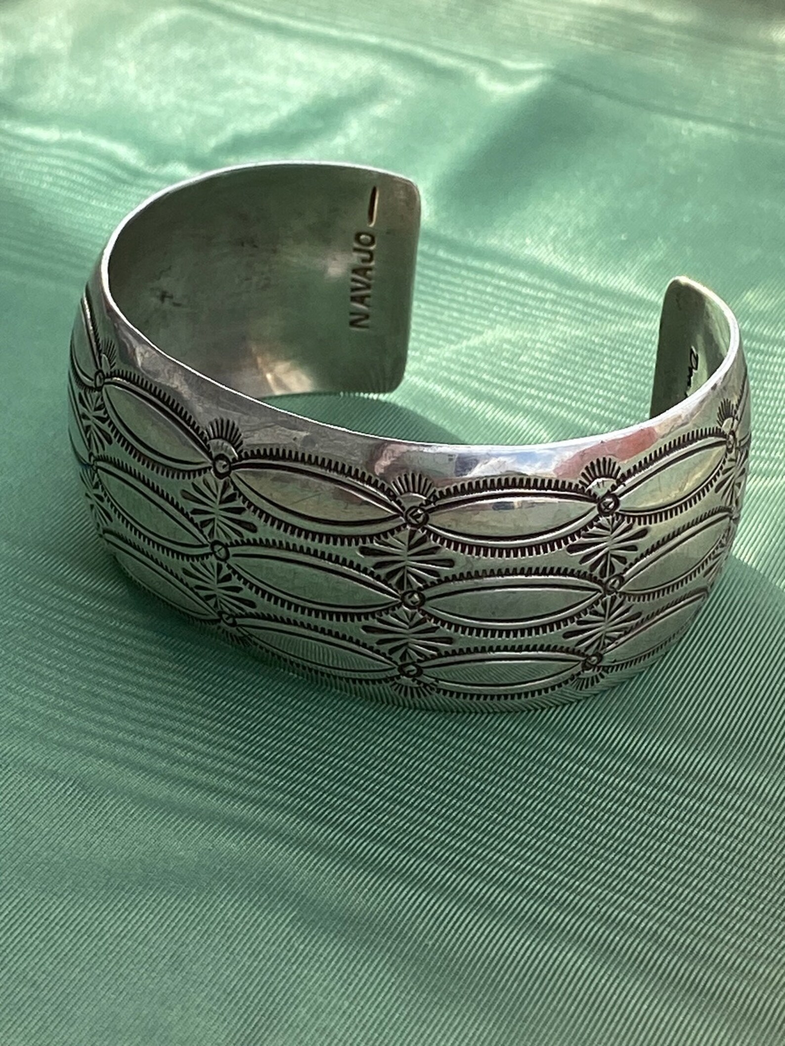 Vintage 1980s 1990s Native Silver Cuff Bracelet Don Platero - Etsy
